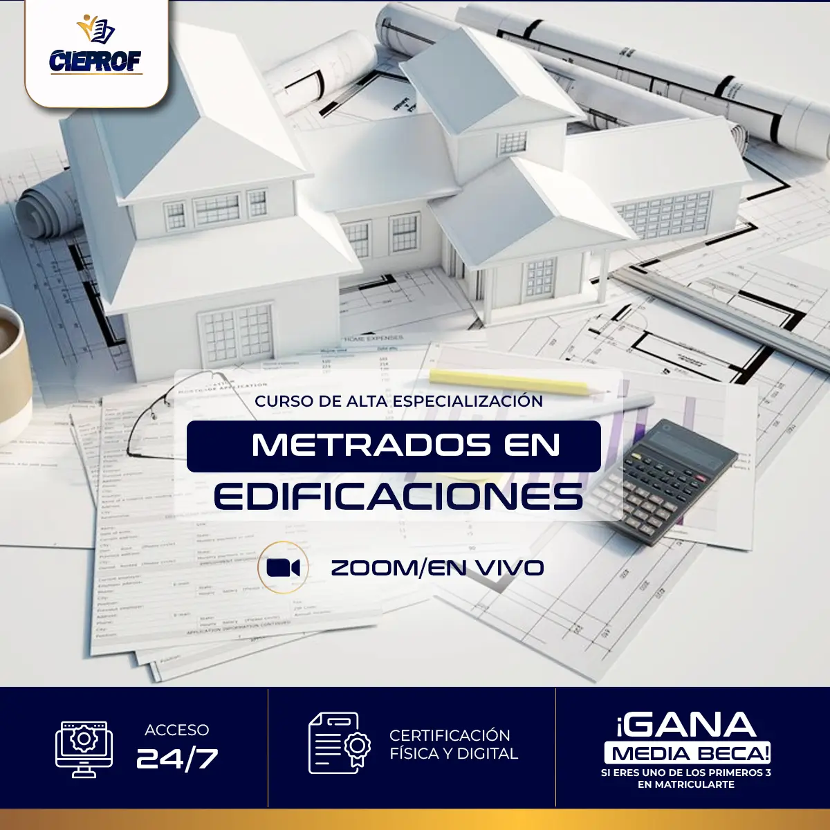 Metrados en Edificaciones: Estructuras - CIEPROF